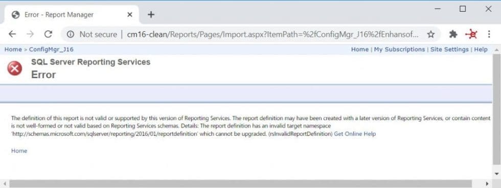 How to Fix the SSRS Error - Definition of this Report is Not Valid ...