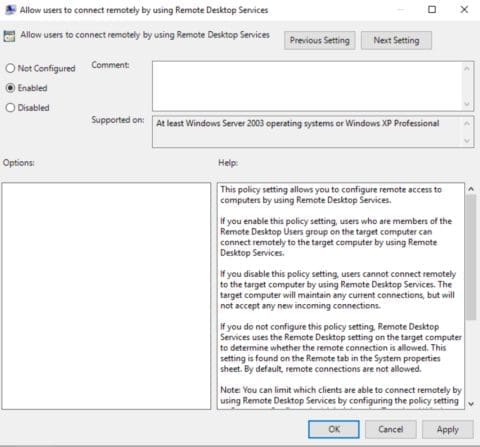 How to Enable Remote Desktop via GPO - Ask Garth