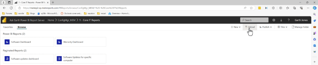 How to Upload a PBIX to Report Server? - Ask Garth